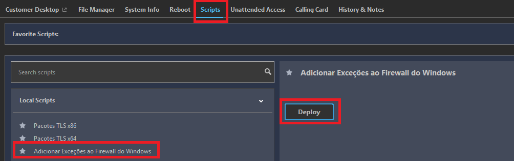 Adicionar Scripts ao p... | ajuda tryerp